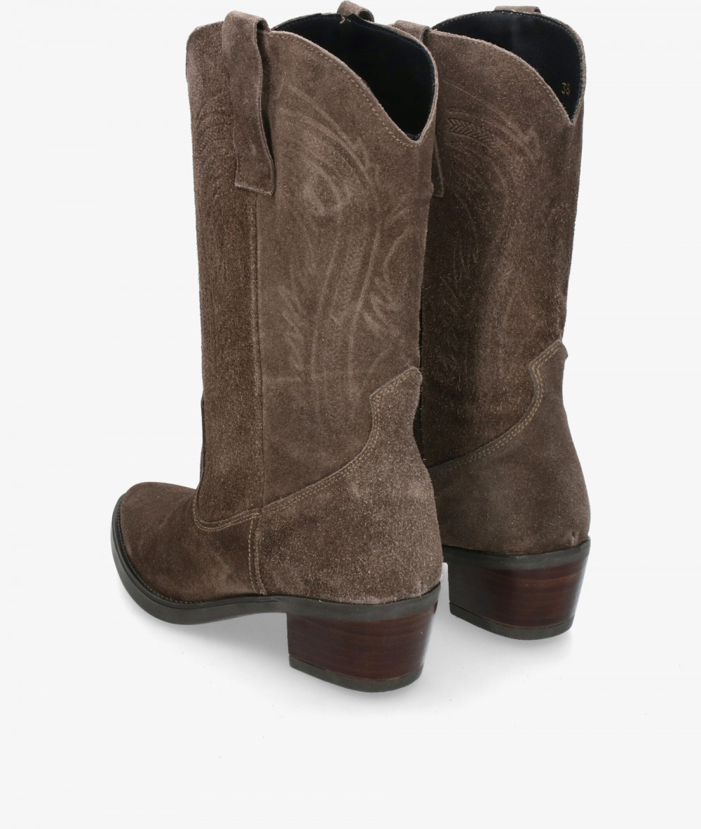 REBAJAS Botas altas serraje de mujer - pabloochoa.shoes