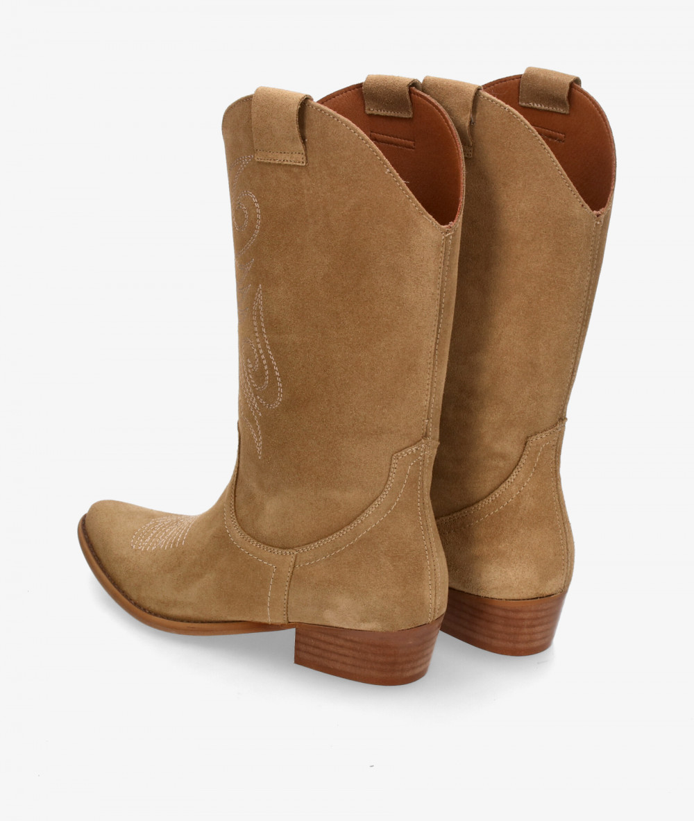 REBAJAS Botas altas serraje de mujer - pabloochoa.shoes