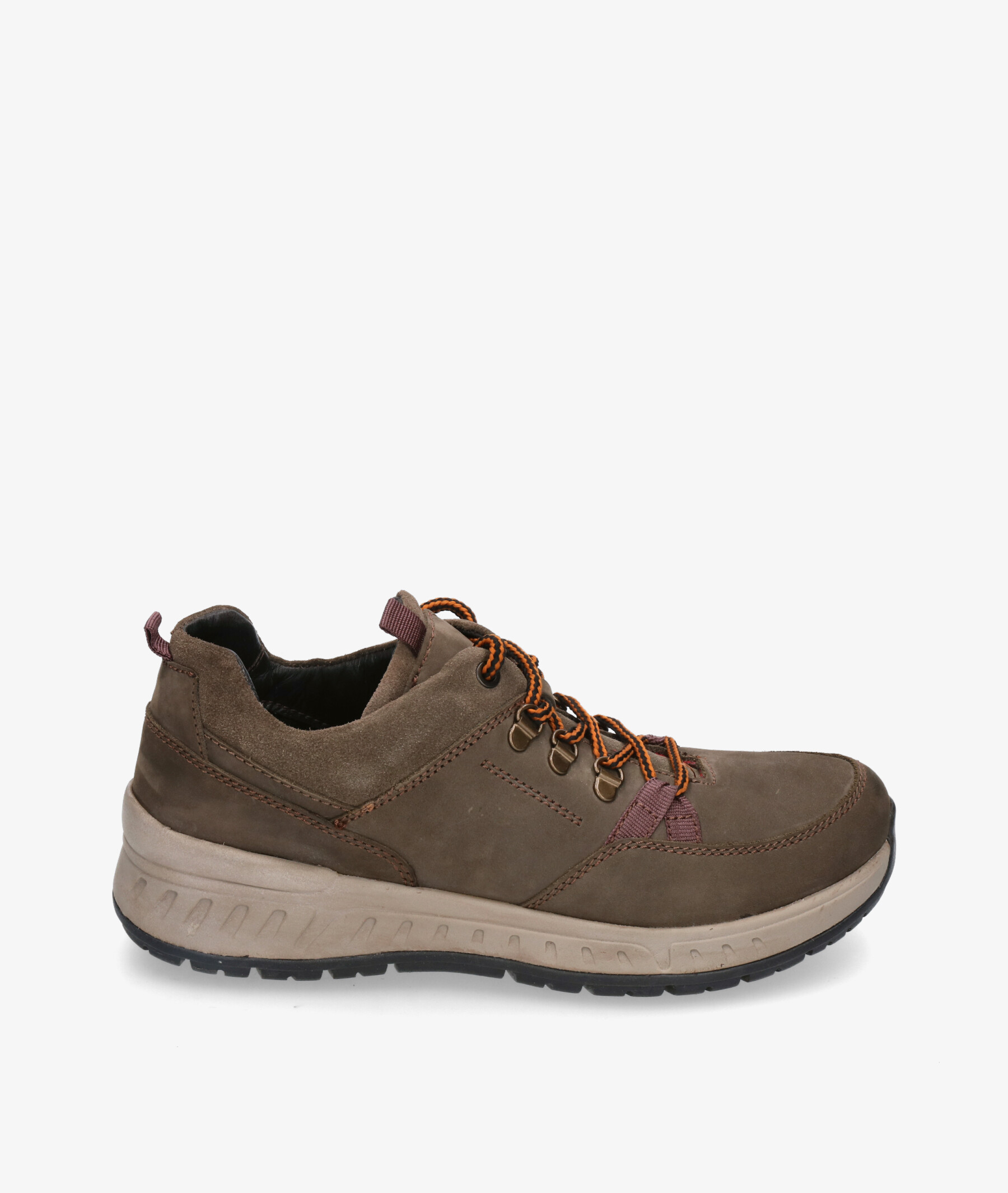 Traveris Sneakers BROTO-5514 in brown nubuck